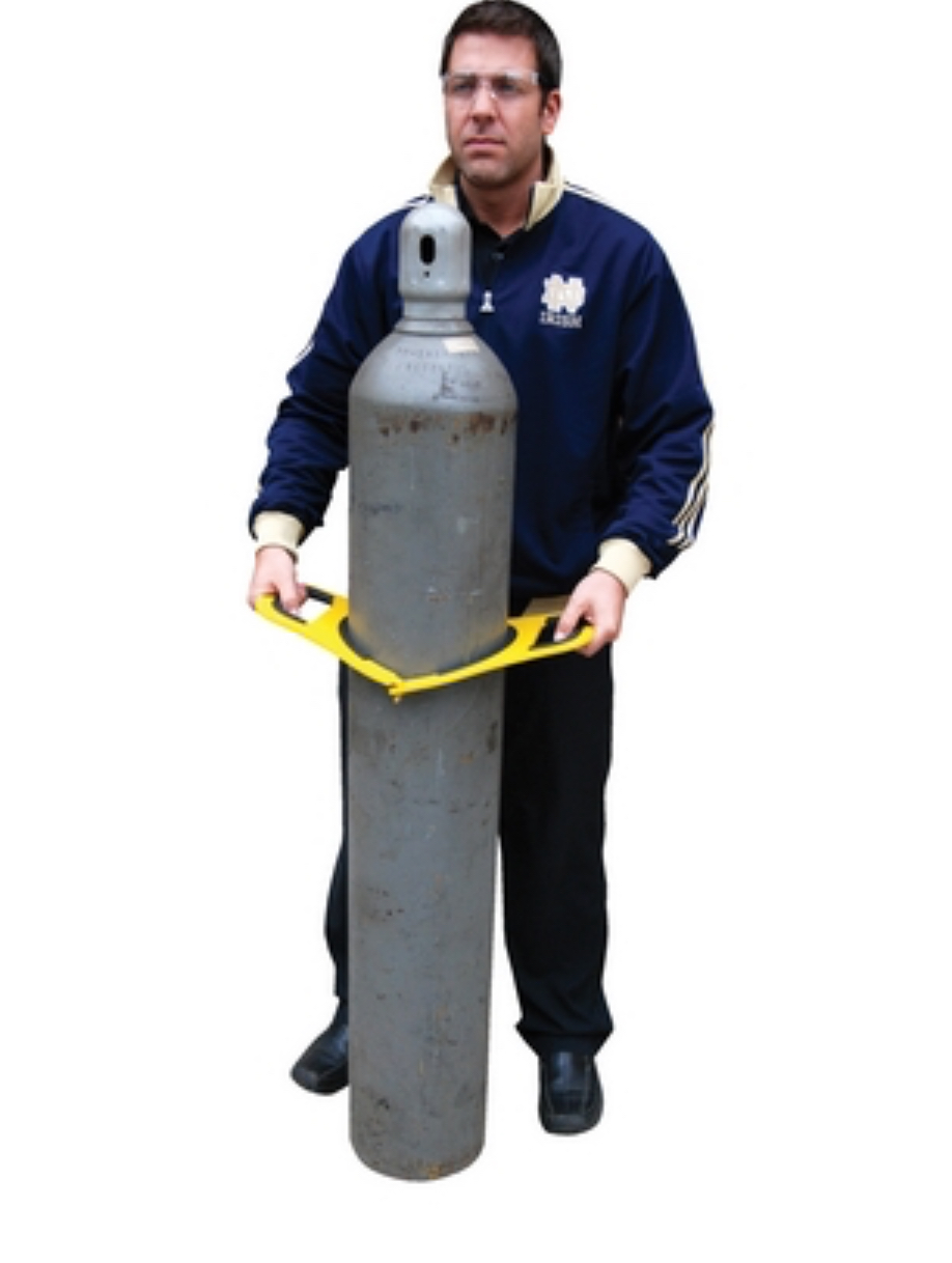 Steel Manual Cylinder Lifter 7 In. Maximum Cylinder Diameter 200 Lb ...